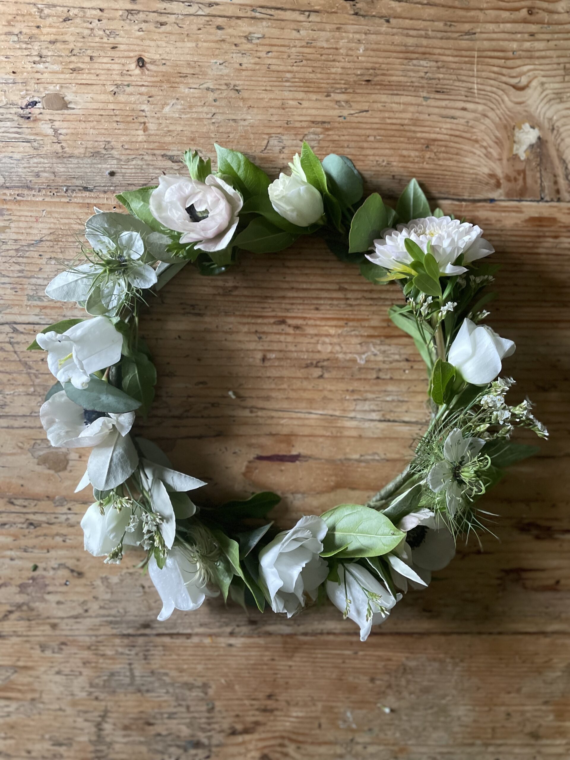 Forever & Ever Flower Crown - Roots Floral Designs Florist Bristol